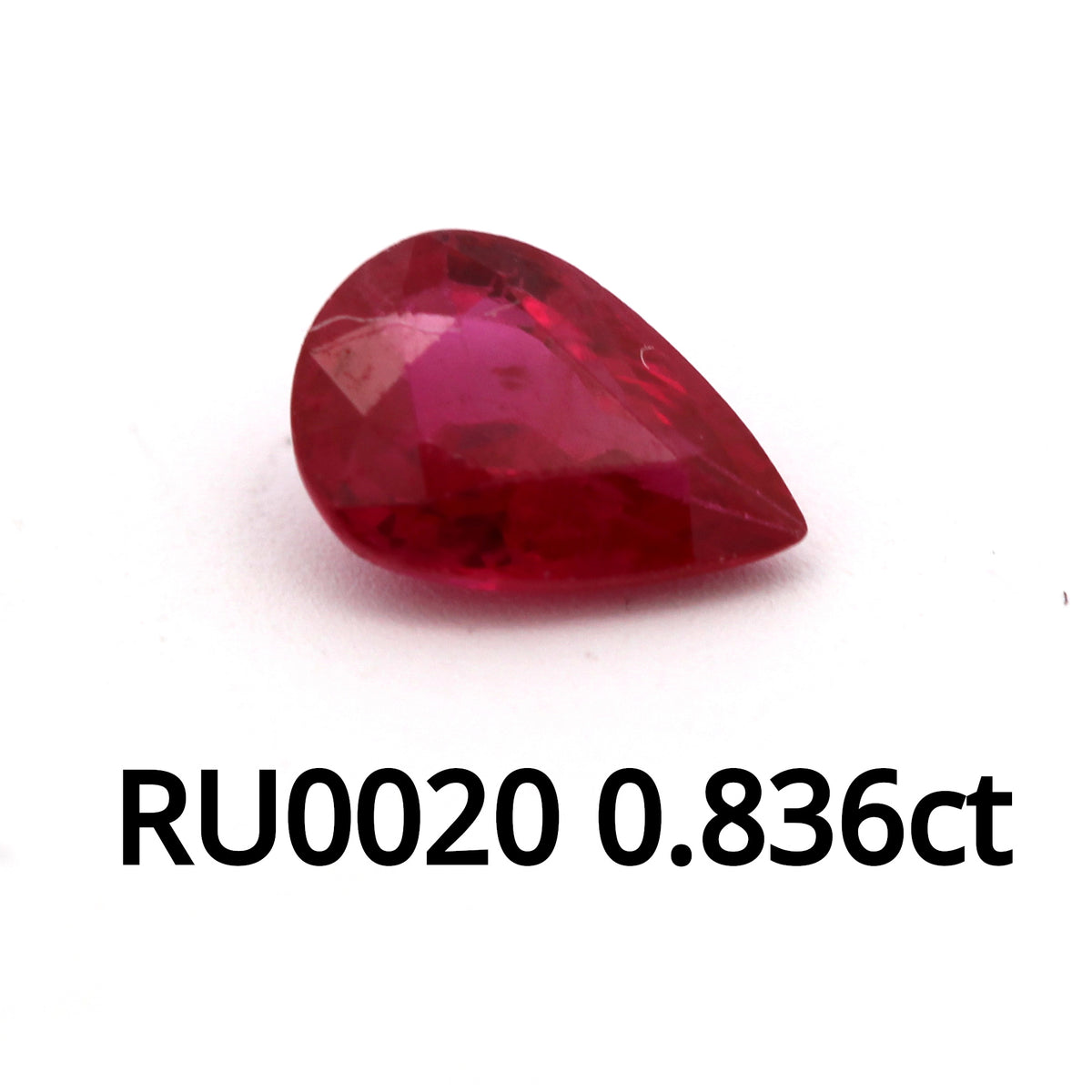 Ruby Pear 0.836ct – House of Bond