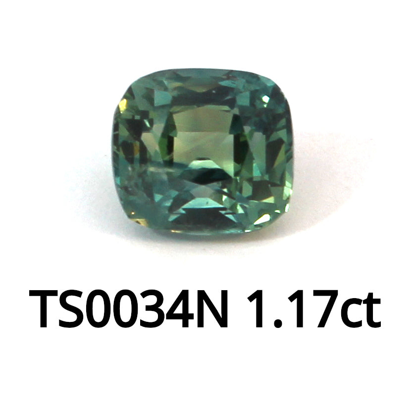 Teal Sapphire Cushion 1.17ct – House of Bond